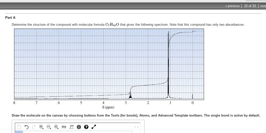 Solved Determine the structure of the compound with | Chegg.com
