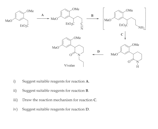 Solved Suggest suitable reagents for reaction A. Suggest | Chegg.com Solved Suggest suitable reagents for reaction A. Suggest | Chegg.com
