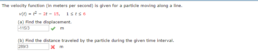 Solved The velocity function (in meters per second) is given | Chegg.com