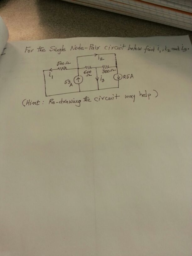 Solved: For The Single Node-Pair Circuit Below Filed I1, I... | Chegg.com Solved: For The Single Node-Pair Circuit Below Filed I1, I... | Chegg.com
