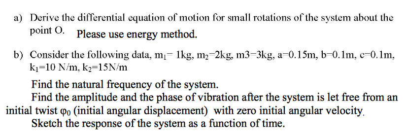 Solved **** "ENERGY METHOD" IS IN REFERENCE TO | Chegg.com