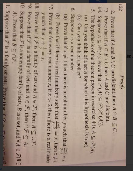 Solved Prove that if A and B \ C are disjoint, then Prove | Chegg.com