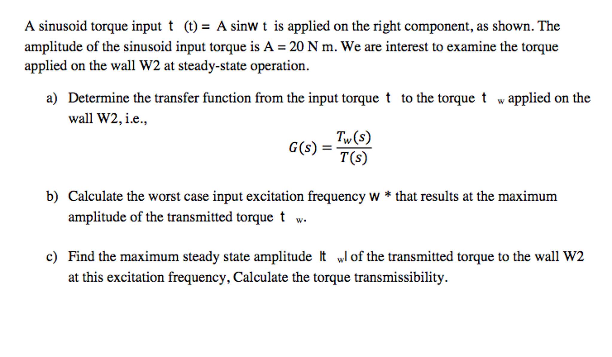 Consider the two rotating components with coupled | Chegg.com