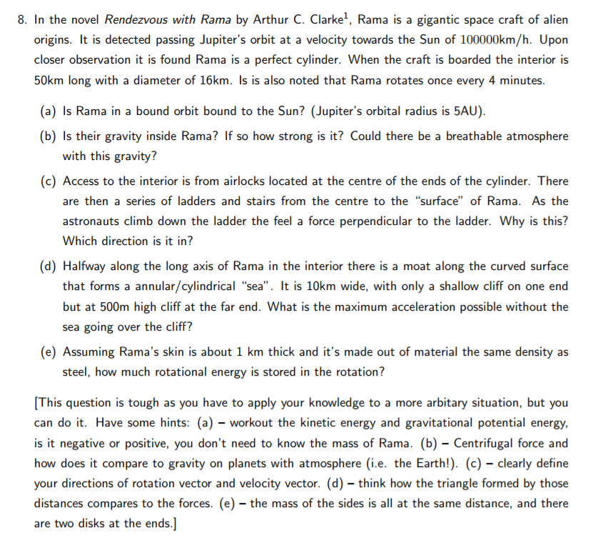 Rendezvous With Rama Aliens