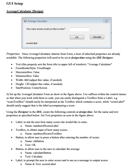 Solved Sample Output Average Calculator How many scores | Chegg.com