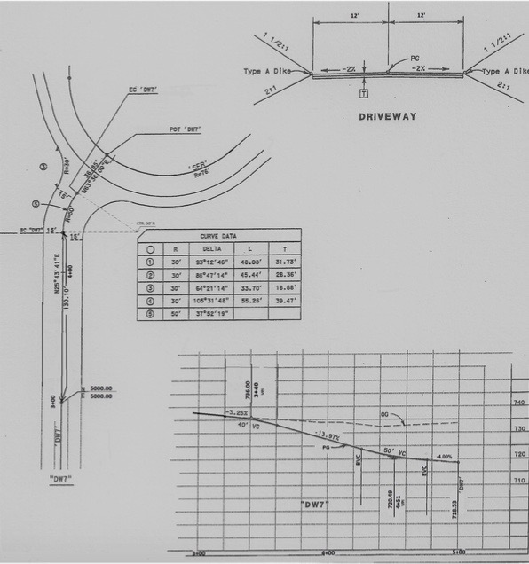 Solved Calculate the alignment traverse on “DW7” from | Chegg.com