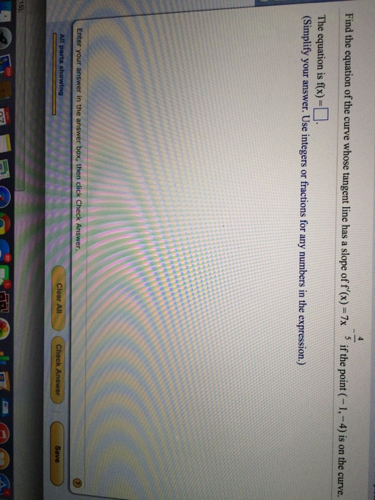 Solved Find the equation of the curve whose tangent line has | Chegg.com