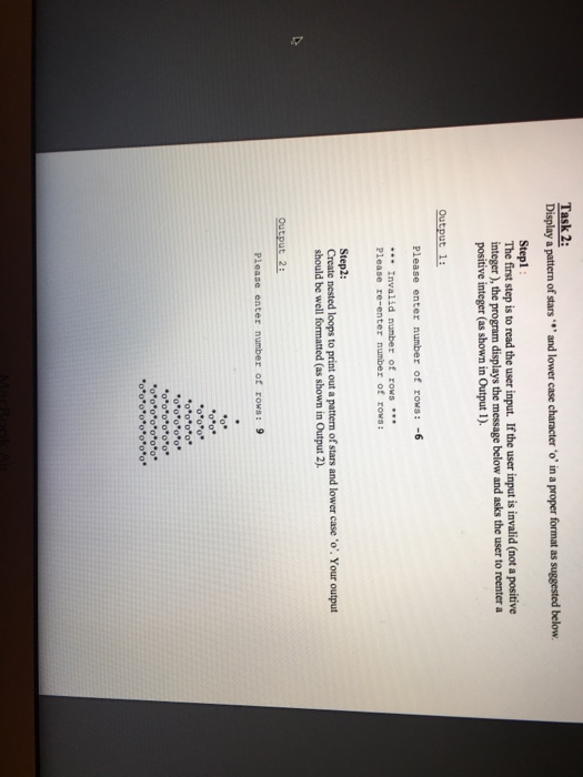 Solved In sample output, it shows that please enter number | Chegg.com
