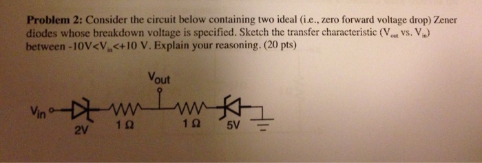 Solved Consider the circuit below containing two ideal | Chegg.com