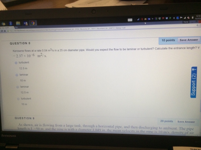 Solved Fluid mechanics Question 8Solve and pick the answrer | Chegg.com Solved Fluid mechanics Question 8Solve and pick the answrer | Chegg.com