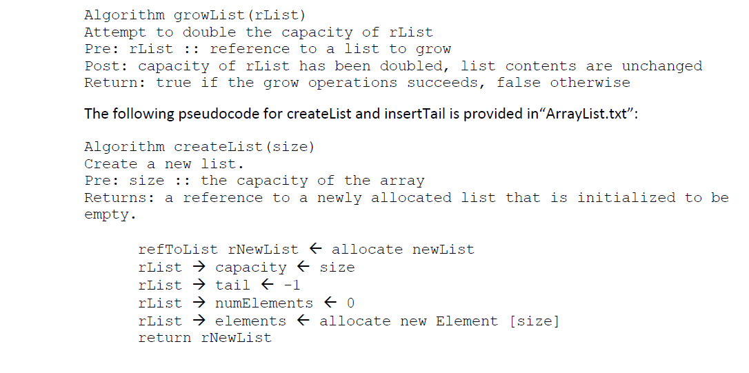Solved When we first examined the array based and node based | Chegg.com