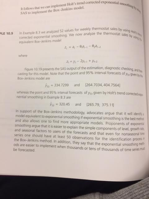 Solved Forecasting Time Series and Regression (4th | Chegg.com