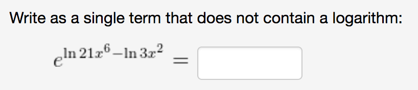 Solved Write as a single term that does not contain a | Chegg.com