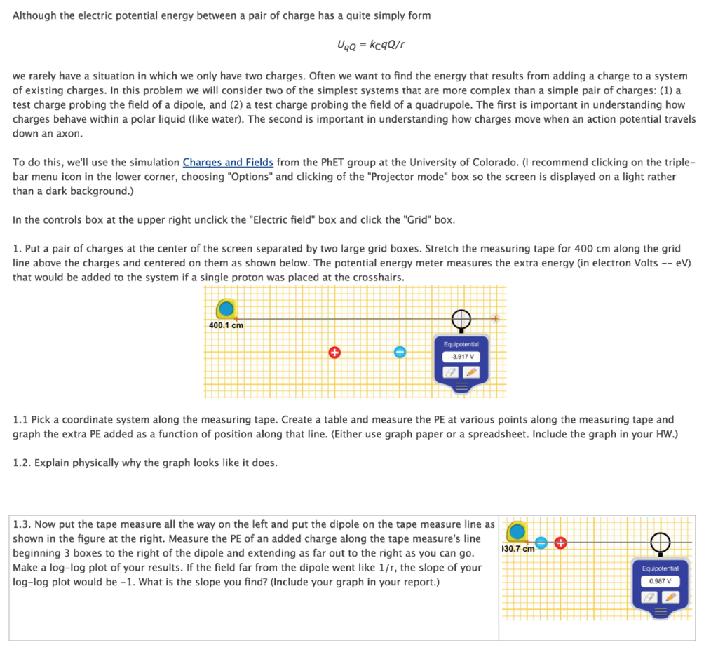 Solved Although the electric potential energy between a pair | Chegg.com