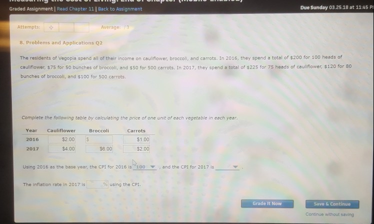 Solved Graded Assignment | Read Chapter 11 | Back to | Chegg.com