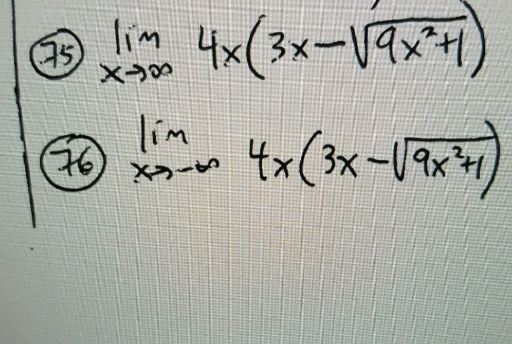 Solved 76 plz.. i tried to solve 76 as same with 75, but it | Chegg.com