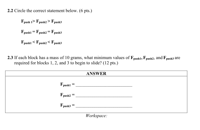 Solved Problem 2. Distributed Forces & Friction (30 points) | Chegg.com