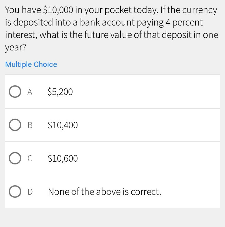 solved-you-have-10-000-in-your-pocket-today-if-the-chegg