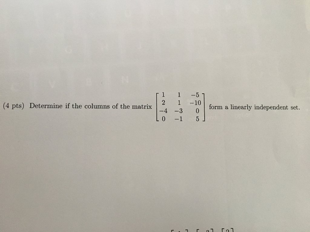 Solved Linear Algebra | Chegg.com