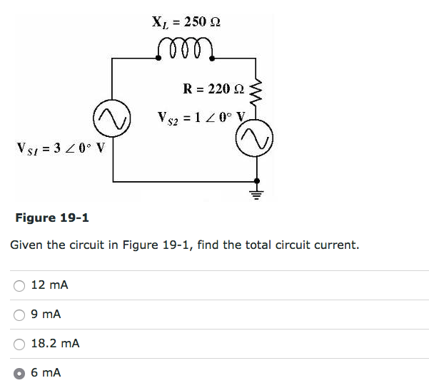 Solved Given The Circuit In Figure 19 1 Find The Total