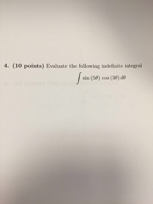 Solved Evaluate the following indefinite integral integral | Chegg.com Solved Evaluate the following indefinite integral integral | Chegg.com