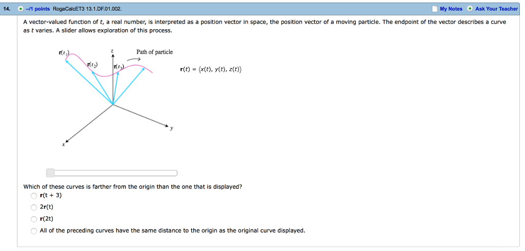 Solved which of the space curves below describes the | Chegg.com