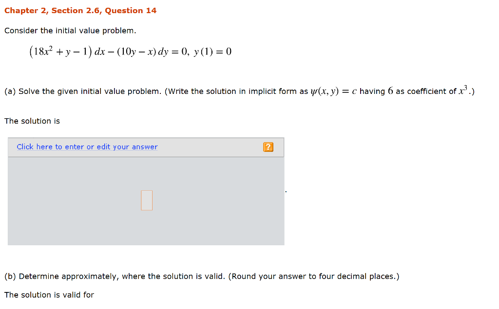Solved Chapter 2, Section 2.6, Question 14 Consider the | Chegg.com