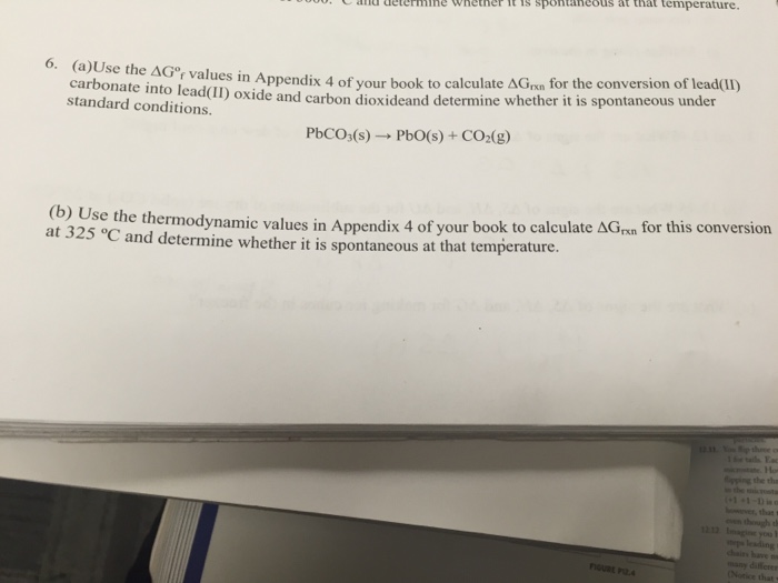 Solved Use the Delta G^degree_f values in Appendix 4 of your | Chegg.com