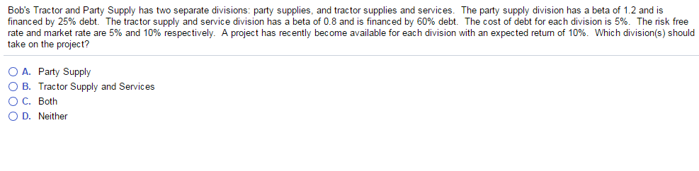 Solved The proportions of the market value of the firm's | Chegg.com
