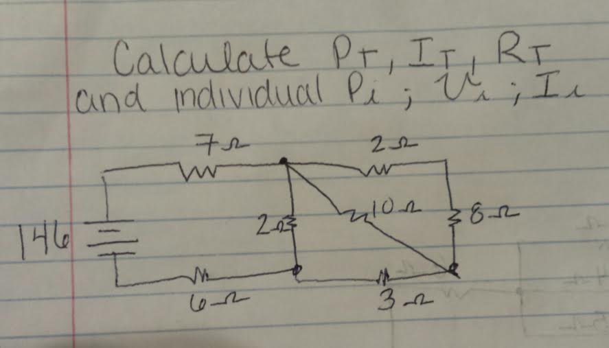 Solved Calculate PT, IT, RT and individual Pi, Vi, Ii | Chegg.com
