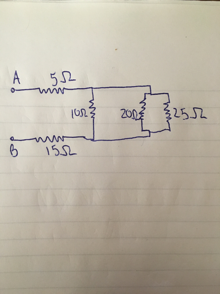 Solved 1. For the following circuit, find the equivalent | Chegg.com