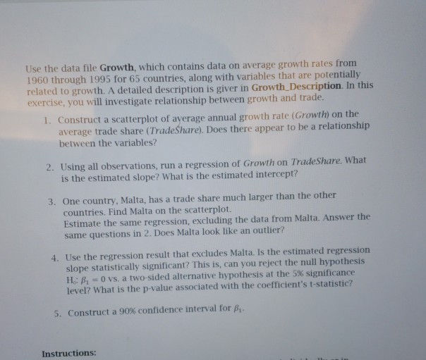 Solved Could you tell me the right commands in excel to | Chegg.com