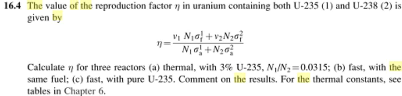 Solved 16.4 The value of the reproduction factor n in | Chegg.com