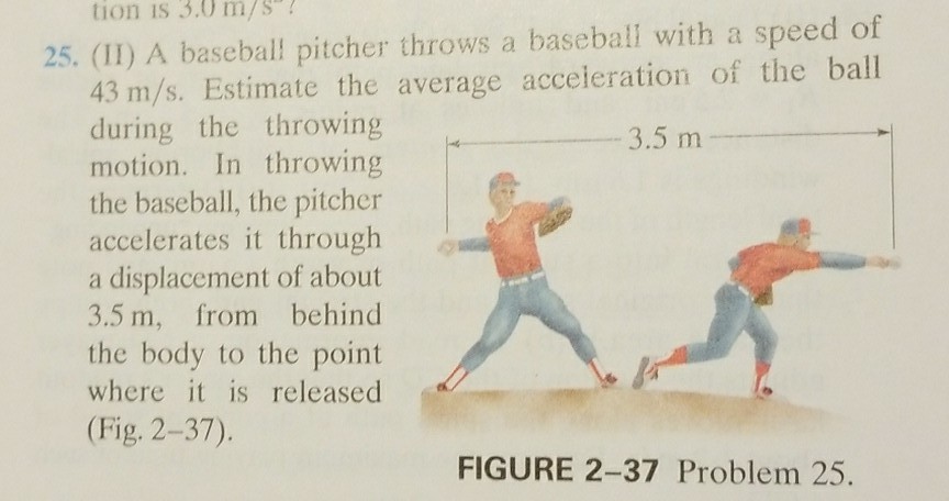 Solved A baseball pitcher throws a baseball with a speed of | Chegg.com