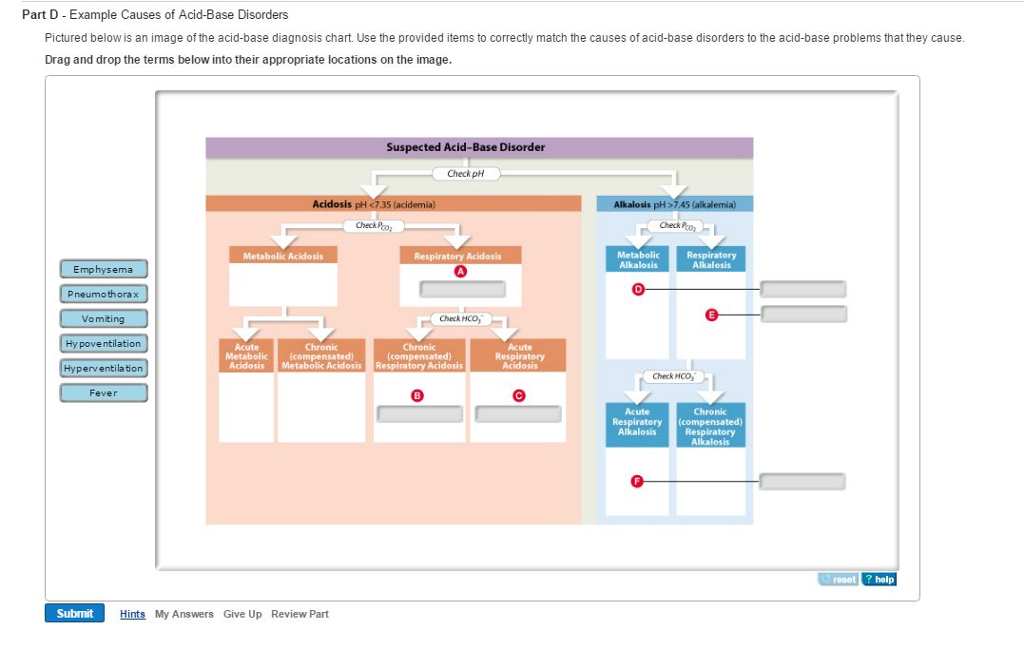 Acid Base Imbalance Chart
