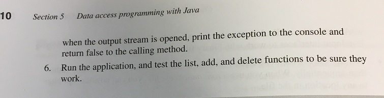 Solved Exercise 18-1 Work with a text file In this exercise, | Chegg.com