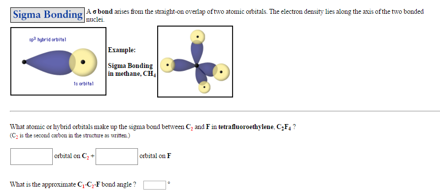 Solved A Sigma Bonding arises from tile straight-on overlap | Chegg.com