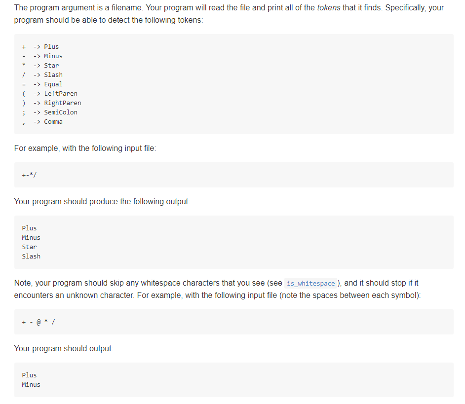 Solved // Fill in the enum with variants that represent the | Chegg.com Solved // Fill in the enum with variants that represent the | Chegg.com