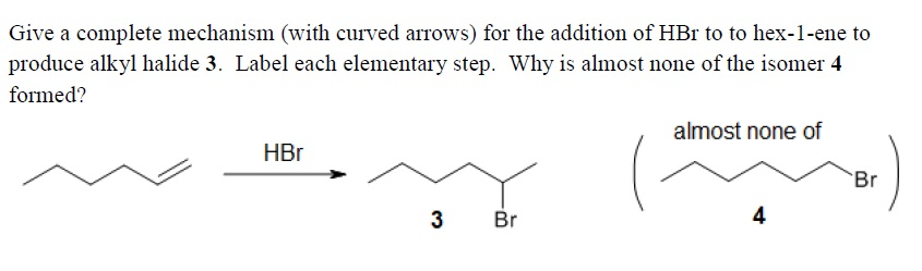 Solved H20 to phenylethyne to produce the ketone (1), as the | Chegg.com