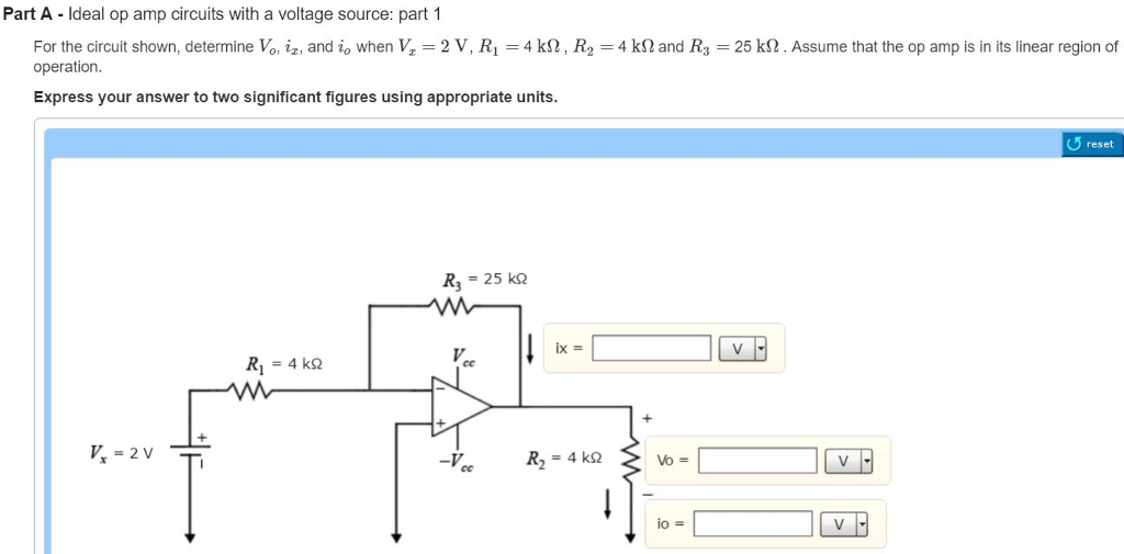 Solved Analysis of Ideal Op Amp Circuits Learning Goal: To | Chegg.com