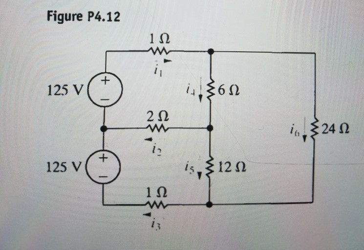 Solved 4.12 The circuit shown in Fig. P4.12 is a dc model of | Chegg.com