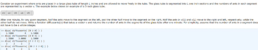 Solved Consider an experiment where ants are placed in a | Chegg.com