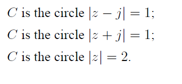 Solved Evaluate the integral 1/z2 + 1dz on the following | Chegg.com