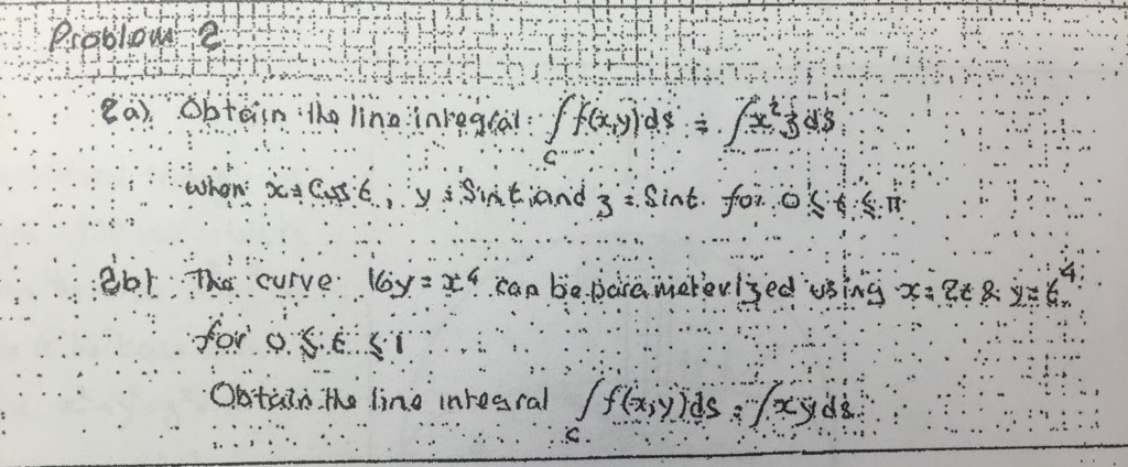 Solved Obtain the line integral integral_c f(x, y)ds = | Chegg.com