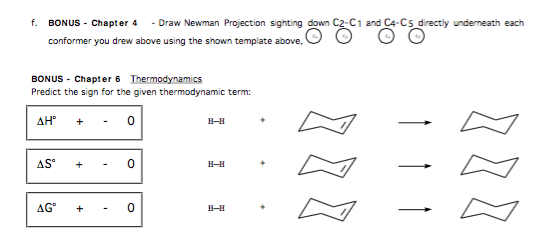 Solved Draw Newman Projection sighting down C2-C1 and C4-C5 | Chegg.com