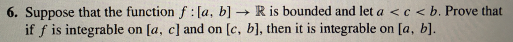 Solved Suppose that the function f:[a, b] rightarrow R is | Chegg.com