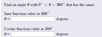 Solved Find an angle theta¸ with 0 degree