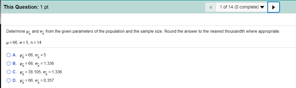 Solved This Question: 1 pt 1 of 14 (0 complete) ? | | Chegg.com