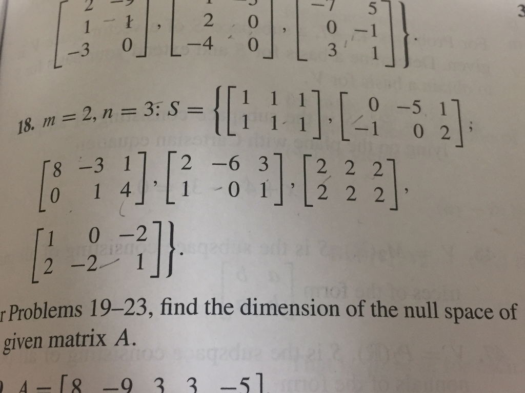 Solved Determine Whether The Given Set S Of Vectors Is A