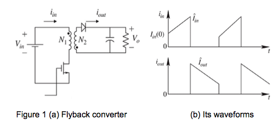 Solved Refer to the given flyback converter circuit diagram. | Chegg.com